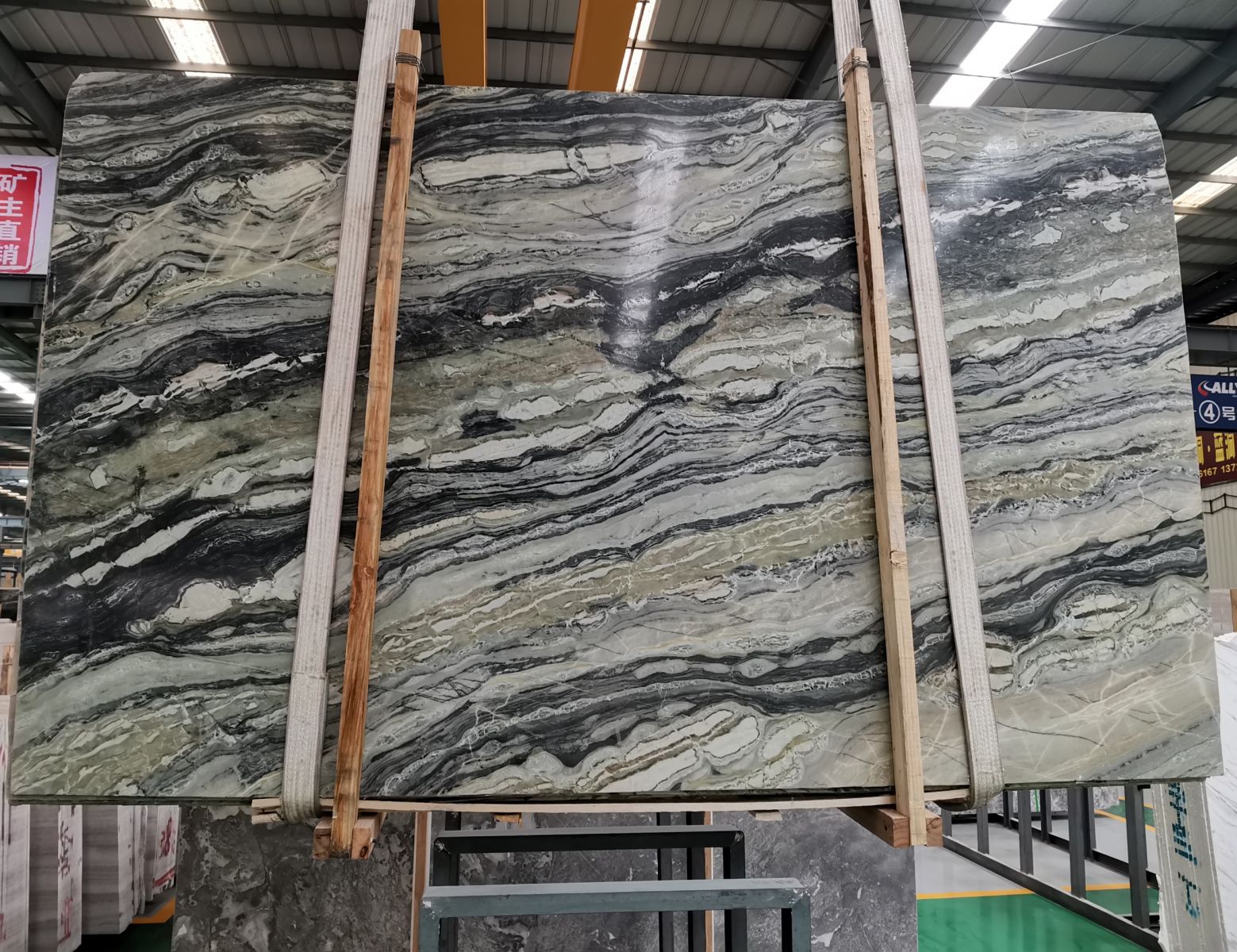 Fantasy Cloud Marble Slabs, Tiles - ASIAN-STONE